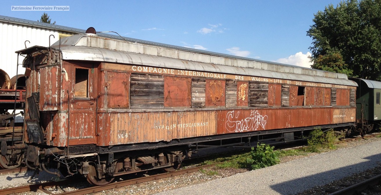 CIWL voit.-restaurant 1943 « 2057 » - Orient Express - Patrimoine ...