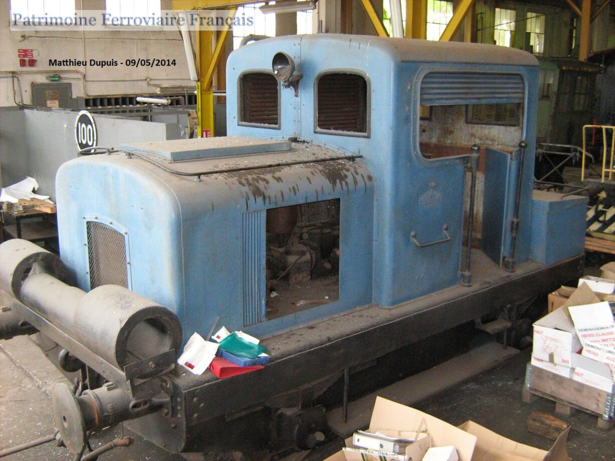 Indus. locotracteur Moyse 23 - Petite-Rosselle - Patrimoine Ferroviaire ...