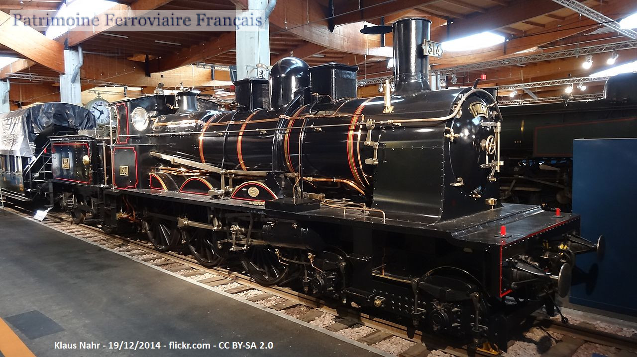 Midi vapeur 230-B-614 - Mulhouse - Patrimoine Ferroviaire Français