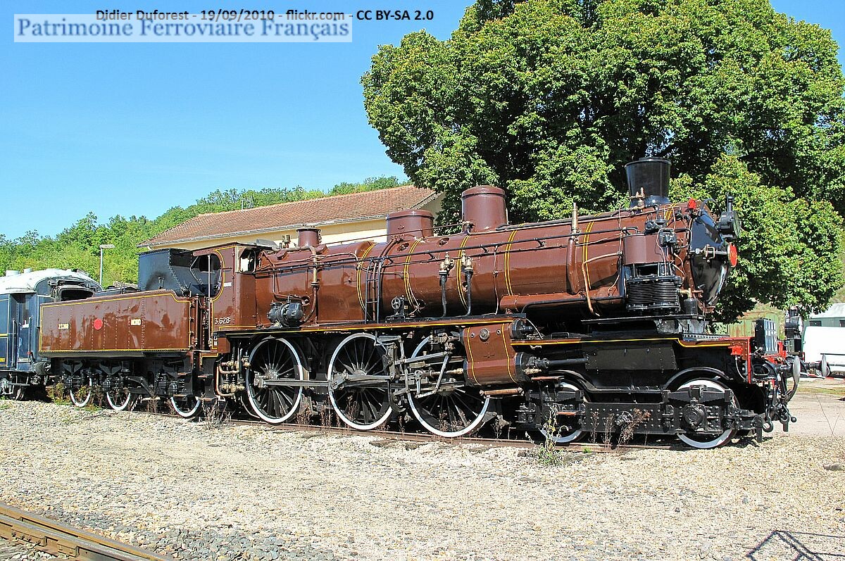 Nord vapeur 230-D-116 - AJECTA - Patrimoine Ferroviaire Français