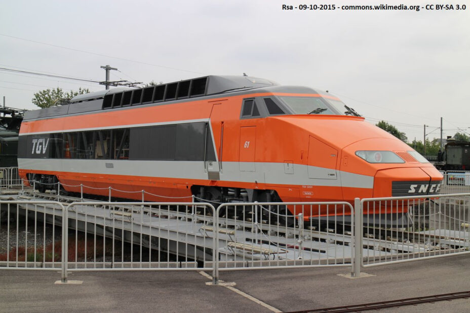 SNCF TGV Sud-Est 60 motrice 23119 « 23121 » - Mulhouse - Patrimoine ...