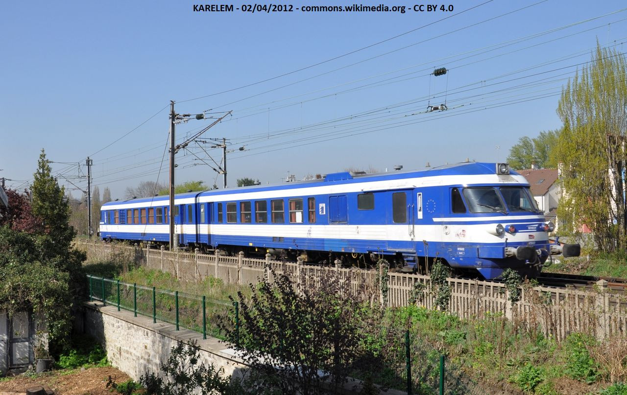 SNCF autorail X-1501/X-1502 - ATTCV - Patrimoine Ferroviaire Français