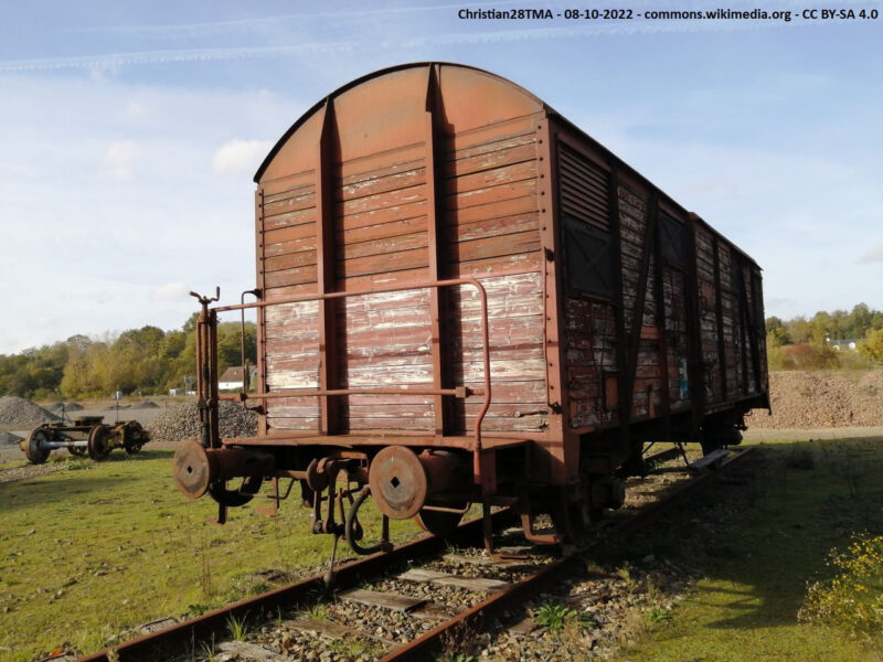 SNCF couvert Standard UIC 01 87 121 3 450-3 Gs - RFVL - Patrimoine ...