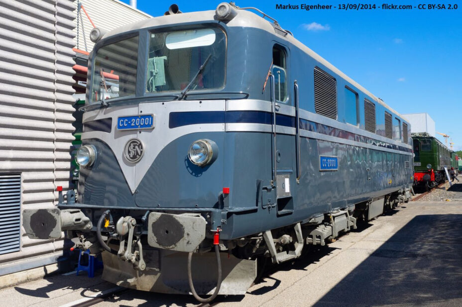 SNCF électrique CC-20001 – APMFS - Patrimoine Ferroviaire Français
