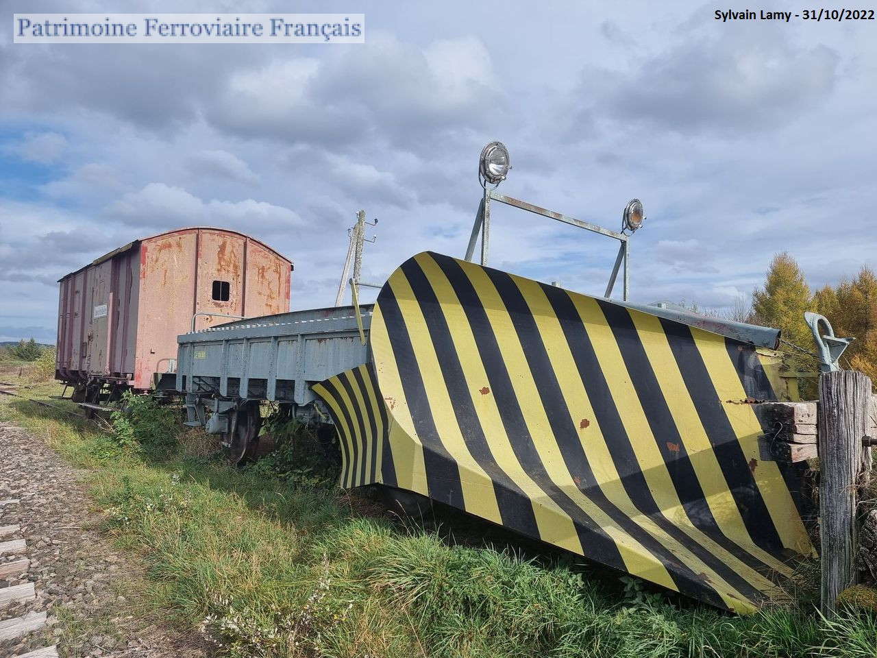 SNCF plat chasse-neige Langeac xxxx - CFHF - Patrimoine Ferroviaire ...