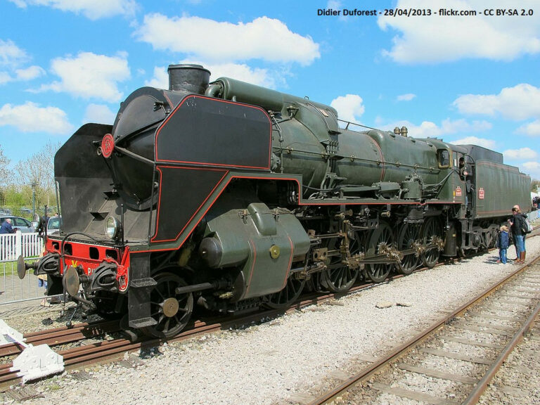 SNCF vapeur 150-P-13 - PVC - Patrimoine Ferroviaire Français