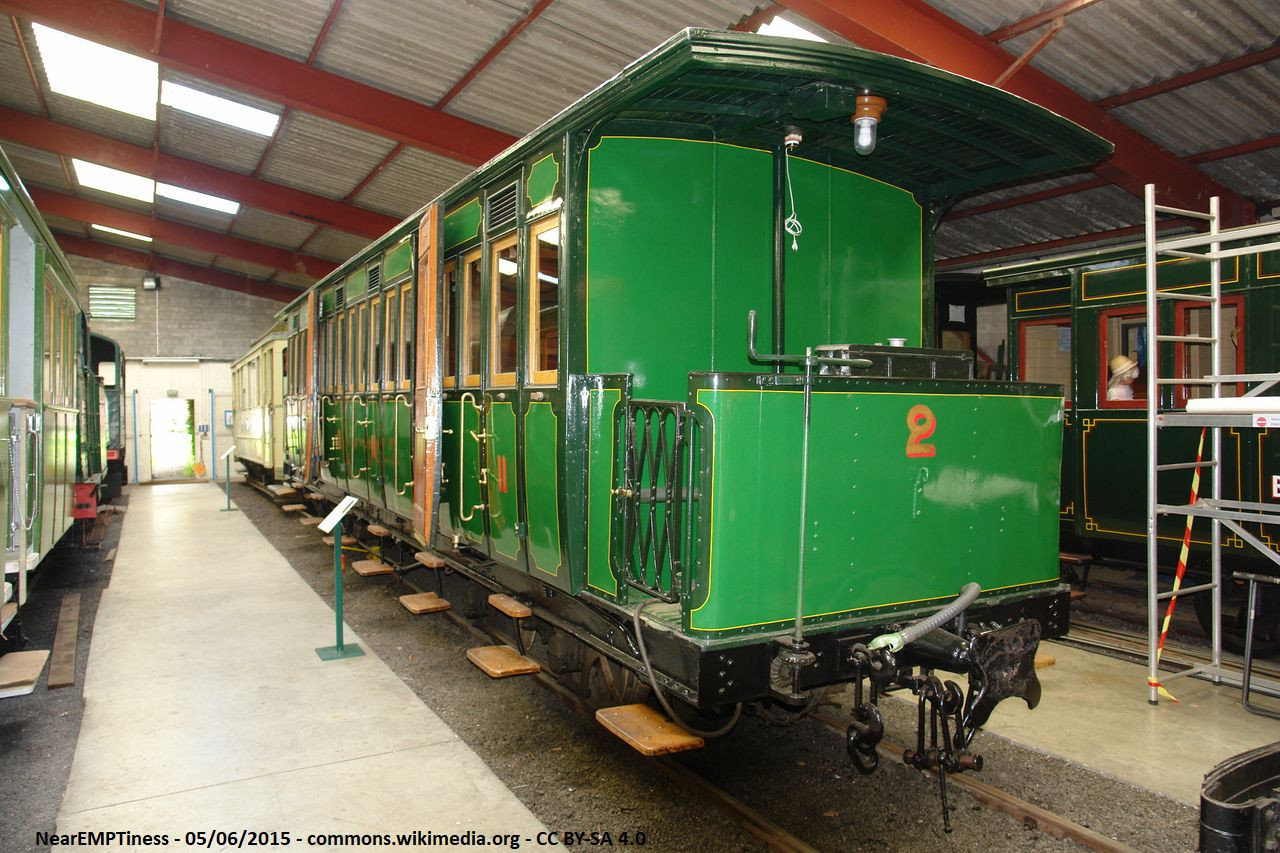 VM tram. PCL automotrice n°2 - MTVS - Patrimoine Ferroviaire Français