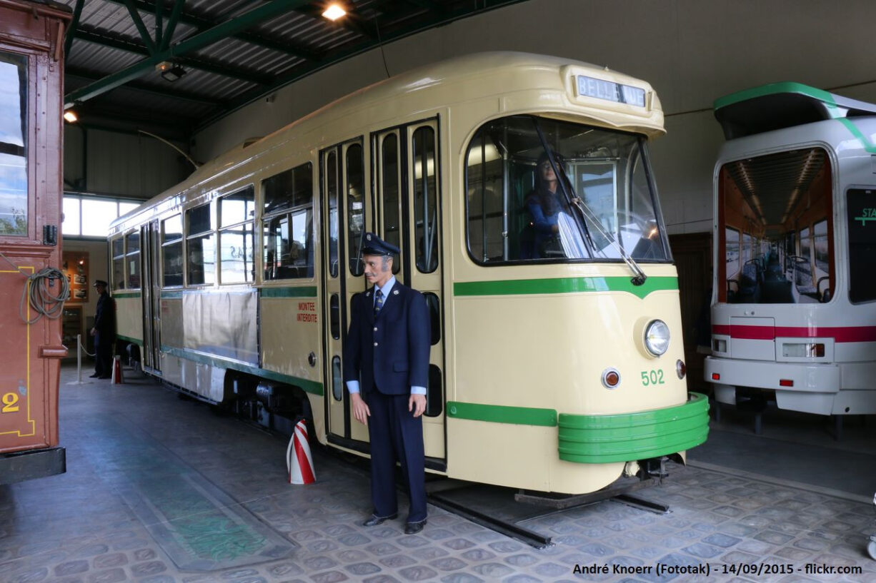 VM tram. St-Étienne motrice PCC 502 – Saint-Étienne - Patrimoine ...