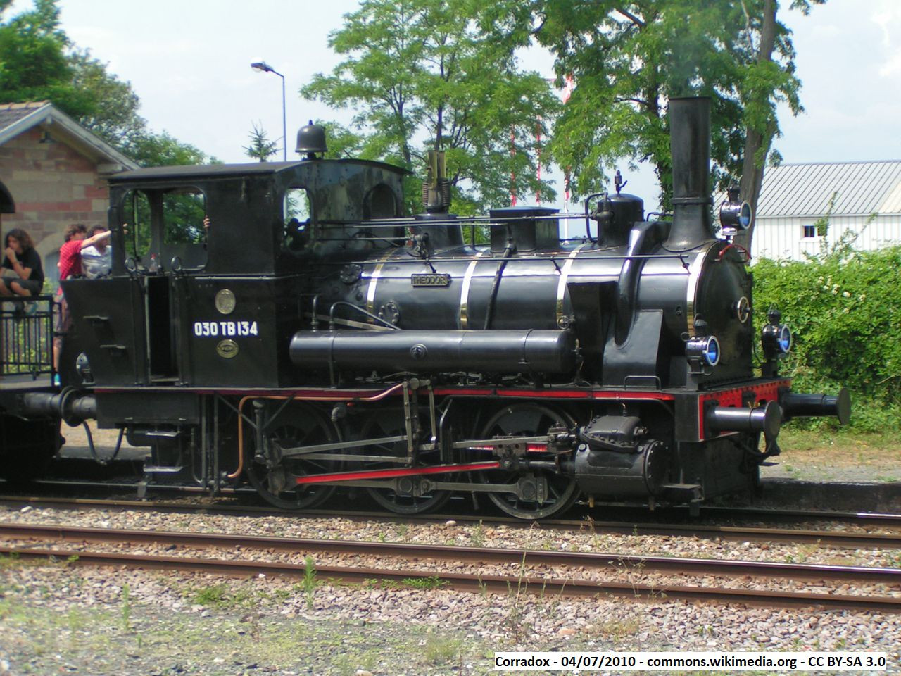 E.L. vapeur 030-TB-134 - CFTR - Patrimoine Ferroviaire Français
