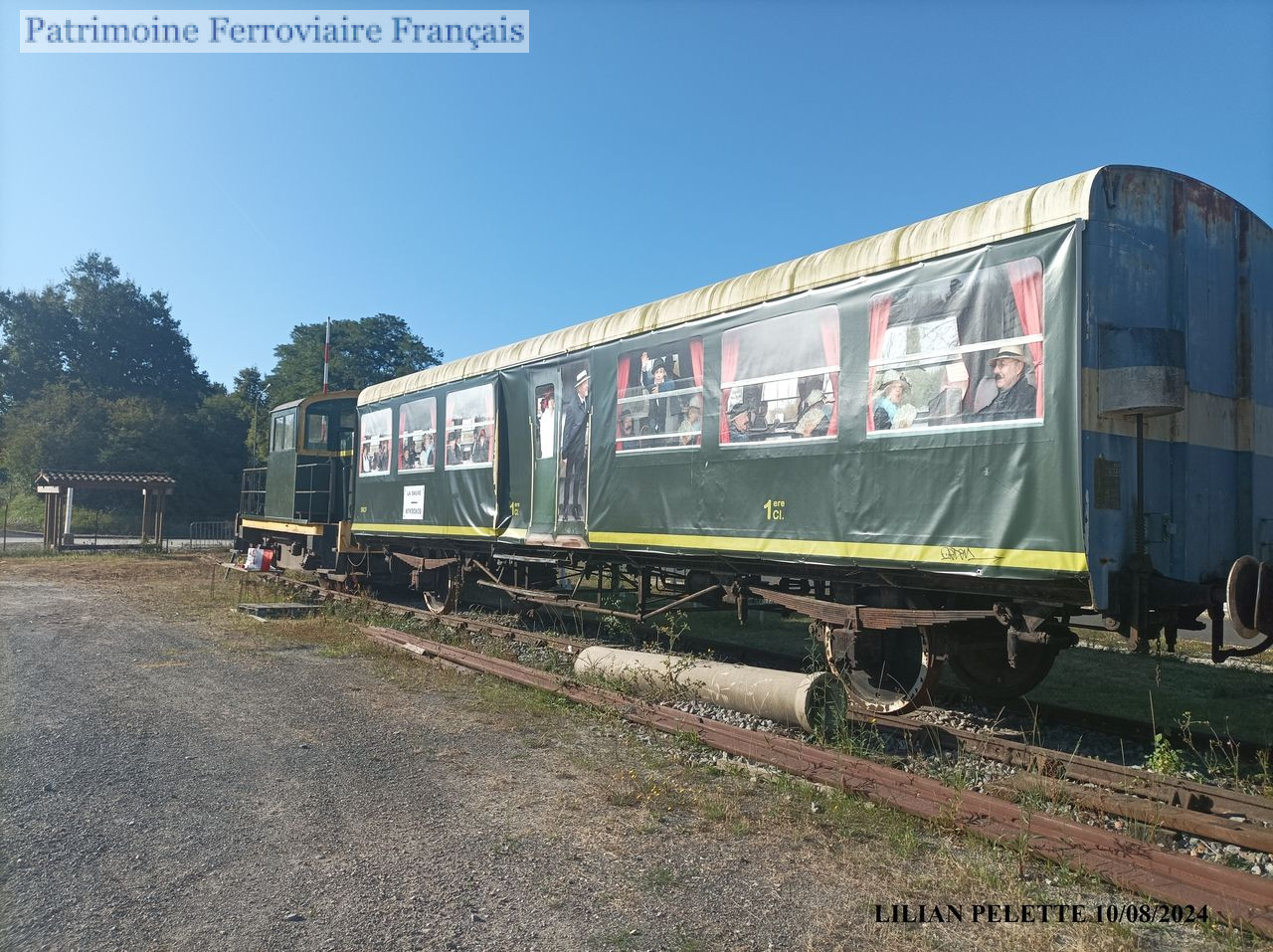 État modernisée Ouest B6t xxxx3 - LTLS - Patrimoine Ferroviaire Français