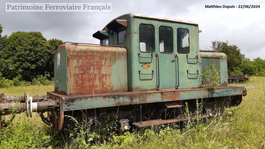 Indus. locotracteur Moyse 384 - Wassy - Patrimoine Ferroviaire Français