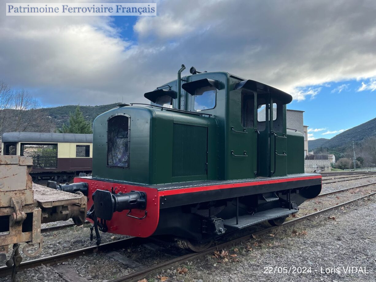 Indus. locotracteur Moyse 1 - CITEV - Patrimoine Ferroviaire Français