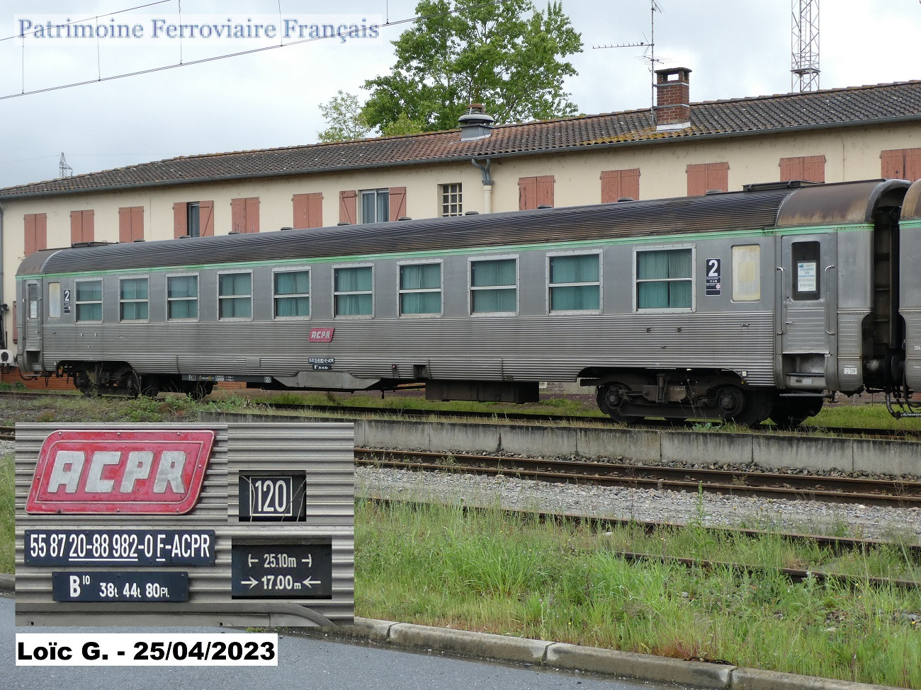 SNCF DEV Inox B10j 50 87 20-88 982-5 – ACPR 1126 - Patrimoine ...