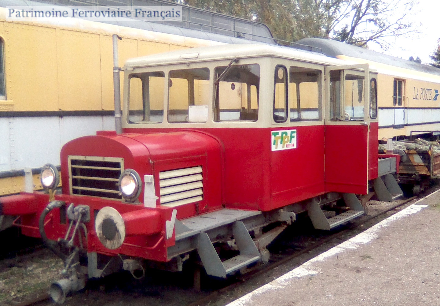 SNCF draisine DU50 4M-012 – AATY - Patrimoine Ferroviaire Français