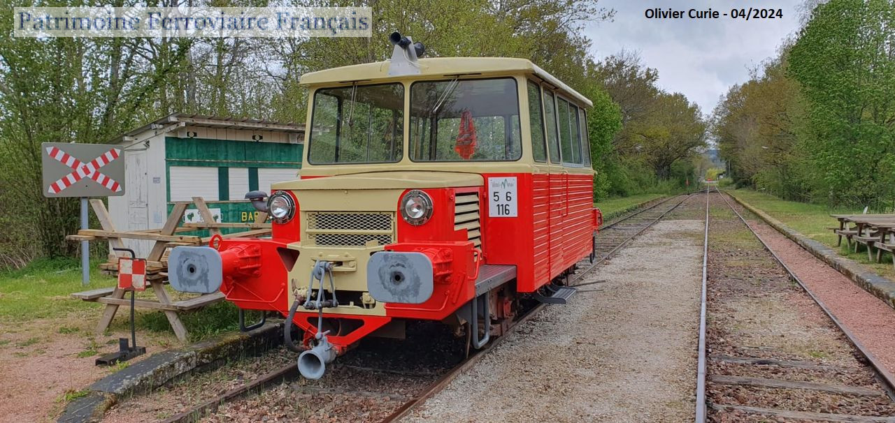 SNCF draisine DU65 6-116 – Vélorail du Morvan - Patrimoine Ferroviaire ...
