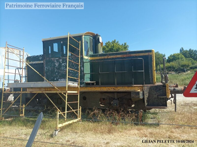 SNCF locotracteur Y-6502 - LTLS - Patrimoine Ferroviaire Français