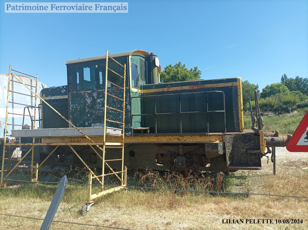 SNCF locotracteur Y-6502 - LTLS - Patrimoine Ferroviaire Français